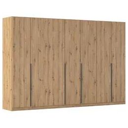 Dreht&uuml;renschrank OTTO HOME "Kleiderschrank Schrank Garderobe AGORDO TOPSELLER Schlafzimmer", braun (eiche artisan), B:315cm H:210cm T:54cm, Holzwerkstoff, Schr&auml;nke, Dreht&uuml;renschrank, durchdachte Innenausstattung, in 8 Breiten und 2 H&ouml;hen MADE IN GERMANY, Topseller