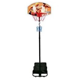 Basketballst&auml;nder BEST Sporting "Basketballst&auml;nder h&ouml;henverstellbar von 165 - 205 cm", bunt (schwarz, orange), Ballsportk&ouml;rbeB:90cm H:205cm, Kunststoff, Stahl, B:90cm H:205cm