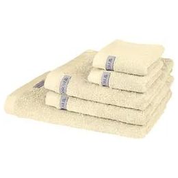 Handtuch Set Ross "Sinfonie", beige (natur), 5 Stk., Frottier, Frottier, Obermaterial: 100% Baumwolle, Handtuch-Sets, beinhaltet Handt&uuml;cher, Badetuch und G&auml;stet&uuml;cher