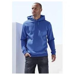 Hoodie John Devin, Damen, Gr. S (44/46), blau (royalblau), angeraute Sweatware, Obermaterial: 60% Baumwolle, 40% Polyester, unifarben, regular fit normal, Rundhals, angesetztes B&uuml;ndchen, Sweatshirts Hoodie, Langarm, Sweatshirt mit Rundhals und Kapuze, Baumwollmischung