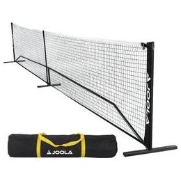 Pickleballnetz Joola "Elemental Pickleball Net", schwarz-wei&szlig; (schwarz, wei&szlig;), Sport-Netze, B/H/L: 54,5cm x 94,5cm x 670cm, Polyester, Stahl, mit Stahlrahmen, PPVC-Netz, Out-/ Indoor, inkl. Tragetasche, B:54,5cm H:94,5cm L:670cm