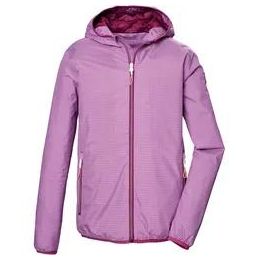 Outdoorjacke Killtec "KOS 109 WMN JCKT", Damen, Gr. 38, pink, Obermaterial: 100% Polyester;Futter: 100% Polyester, Jacken Outdoorjacke, Leichte, wasserdichte Damenjacke, atmungsaktiv, packbar