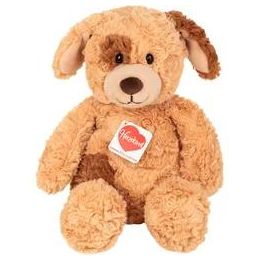 HERMANN TEDDY ORIGINAL Kuscheltier TEDDY HERMANN "Herzekind, Schlenkerhund Spotty 32 cm", braun (braun, beige), Pl&uuml;schfiguren, KinderB:15cm H:11cm L:32cm, Kuscheltier, B:15cm H:11cm L:32cm