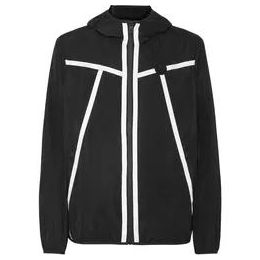 Windbreaker Plein Sport "Windbreaker", Herren, Gr. S, schwarz (02, schwarz), Obermaterial: 100% Polyester, Jacken Windbreaker