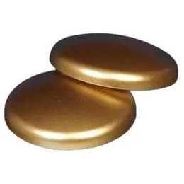 Dekomagnet Liedeco, grau (messingfarben), &Oslash;:3cm, Materialmix, Gardinenbefestigungen, f&uuml;r metallische Fl&auml;chen