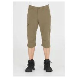 Shorts WHISTLER "Shann", Herren, Gr. 3XL, US-Gr&ouml;&szlig;en, beige (gr&uuml;n), 90% Polyamid, 10% Elasthan, unifarben, normal, Hosen Shorts, mit Quick Dry-Technologie