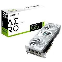 Gigabyte Grafikkarte "GeForce RTX 5070 AERO OC 12G Grafikkarte - 12GB GDDR7, 192 Bit, PCI-E", ohne farbbezeichnung, Grafikkarten
