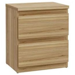 Kommode FORTE "EDMORE", mauvella oak, B:41,8cm H:49,3cm T:32,2cm, Sideboards, Kommode, Kommode, Breite ca. 42 cm