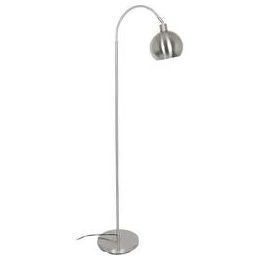 Salesfever Stehlampe "Pepe", silber (edelstahlfarben), 1, &Oslash; 20cm H: 153cm, Leuchten, Gestell aus Metall, Stehlampe