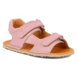 Sandale froddo, Jungen, Gr. 29, rosa, Leder, unifarben, Schuhe Sandale