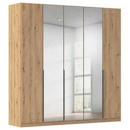 Dreht&uuml;renschrank OTTO HOME "Kleiderschrank Schrank Garderobe AGORDO mit Dekor- oder Hochglanzfront", braun (eiche artisan), B:226cm H:210cm T:54cm, Holzwerkstoff, Schr&auml;nke, Dreht&uuml;renschrank, durchdachte Innenausstattung, in 8 Breiten und 2 H&ouml;hen MADE IN GERMANY, Topseller