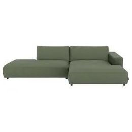 Ecksofa Musterring "Lucia", gr&uuml;n (turtle), B:330cm H:81cm T:190cm, 100% Polyester, Sofas, Ecksofa, verschiedene Farben, gro&szlig;er Longchair mit Armlehne, B330 x T190 cm
