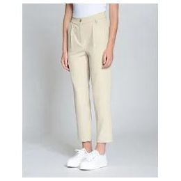 Relaxhose Gang "Gang Hosen Relaxed 94STELLA cargo", Damen, Gr. 30, beige, Stoff, 86% Polyester, 14% Elasthan, Hosen Relaxhose