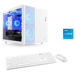 CSL PC "Cube V24129", wei&szlig;, Microsoft Windows 11 Home (64 Bit), 16 GB RAM 500 GB SSD, Desktop-PCs, PC