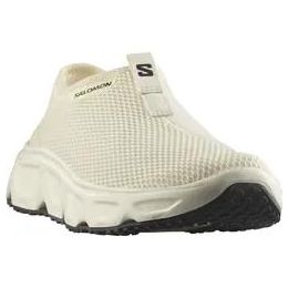 Hausschuh Salomon "REELAX MOC 6.0 W", Damen, Gr. 42, schwarz (vanilla ice, vanilla ice, schwarz), Textil, Schuhe Hausschuh