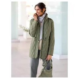 Steppjacke Inspirationen, Damen, Gr. 46, gr&uuml;n (khaki), 55% Polyester, 45% Polyamid, Wattierung:100% Polyester, unifarben, Jacken Steppjacke