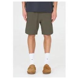 Shorts SOS "Hevellyn", Herren, Gr. M, US-Gr&ouml;&szlig;en, gr&uuml;n (dunkelgr&uuml;n), 90% Polyamid, 10% Elasthan, unifarben, kurz, Hosen Shorts, im atmungsaktiven Design mit Stretchfunktion