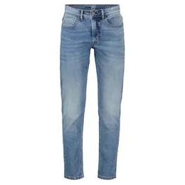 Slim-fit-Jeans Lerros "CONLIN 5-Pocket Stretch-Denim, SLIM FIT CONLIN", Damen, Gr. 31, L&auml;nge 34, walker blau washed, 99% Baumwolle, 1% Elasthan, Jeans Slim-fit-Jeans, Herren Jeans, blau, bequem, Used-Look, 99% Baumwolle, 1% Elasthan