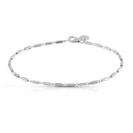 Armband Vivance "925/- Sterling Silber rhodiniert", wei&szlig;, Armb&auml;nder, Damen, 19cm, Silber 925 (Sterlingsilber), gl&auml;nzend, Armband