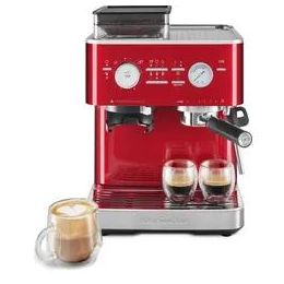 KitchenAid Espressomaschine "5KES6551EBK", liebesapfelrot, B:33,5cm H:39,5cm T:28,11cm, Kaffeemaschinen, Siebtr&auml;ger mit M&uuml;hle, Espressomaschine