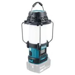 Baustellenradio Makita "DMR056", gr&uuml;n (petrol, schwarz), B:12,6cm H:28,9cm T:12,9cm, Radios, Bluetooth, FM- und DAB+-Empfang und Laterne, ohne Akku und Ladeger&auml;t