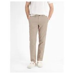 Chinohose Lerros "Sommerliche Chino mit Leinenanteil, RELAX FIT", Herren, Gr. 30, L&auml;nge 34, beige (light dune beige), 74% Baumwolle, 26% Leinen, Hosen Chinohose