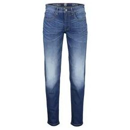 Slim-fit-Jeans Lerros "CONLIN 5-Pocket Stretch-Denim, SLIM FIT CONLIN", Damen, Gr. 34, L&auml;nge 32, blau (navy), 99% Baumwolle, 1% Elasthan, Jeans Slim-fit-Jeans, Herren Jeans, blau, bequem, Used-Look, 99% Baumwolle, 1% Elasthan
