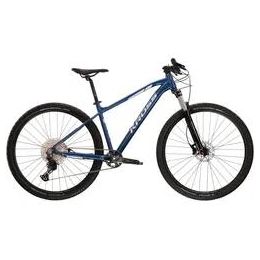 Mountainbike KROSS "KROSS MTB Hardtail Level 5.0 29" blau 11 G&auml;nge" Gr. 51, blau (blau, schwarz), Fahrr&auml;der, 51cm, 29 Zoll (73,66cm) hinten: 29 Zoll (73,66cm)