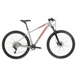 Mountainbike KROSS "KROSS MTB Hardtail Level 4.0 29" grau 10 G&auml;nge" Gr. 56, grau (grau, schwarz), Fahrr&auml;der, 56cm, 29 Zoll (73,66cm) hinten: 29 Zoll (73,66cm)