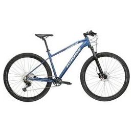 Mountainbike KROSS "KROSS MTB Hardtail Level 5.0 29" blau 11 G&auml;nge" Gr. 51, blau (blau, schwarz), Fahrr&auml;der, 51cm, 29 Zoll (73,66cm) hinten: 29 Zoll (73,66cm)