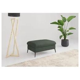 Sit & More Polsterhocker SIT & MORE "Emely", gr&uuml;n (jungle), B:104cm H:47cm T:69cm, 90% Polyester, 10% Polyamid, Hocker, Polsterhocker, mit praktischen Stauraum