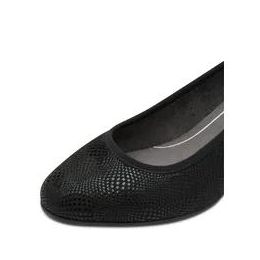 Pumps Jana, Damen, Gr. 39, schwarz, Textil, Schuhe Pumps