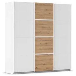 Kleiderschrank Rauch "Schwebet&uuml;renschrank OTTO ́s Choice Garderobe Schrank TOP ANGEBOT Avola", wei&szlig; (alpinwei&szlig;, eiche artisan, leisten wei&szlig;), B:203cm H:210cm T:62cm, Holzwerkstoff, Schr&auml;nke, Kleiderschrank, mit eleganten Zierleisten in Chrom, Schwarz oder Wei&szlig; MADE IN GERMANY