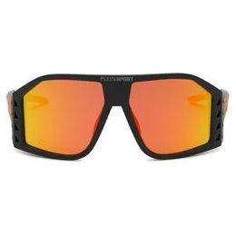 Sonnenbrille Plein Sport "The Wave Gen X.2", Herren, orange (0286, schwarz, orangefluo), Sonnenbrillen Sonnenbrille