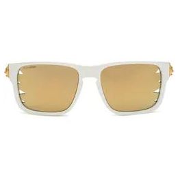 Sonnenbrille Plein Sport "Gaze", Herren, wei&szlig; (0116, wei&szlig;, gold), Sonnenbrillen Sonnenbrille