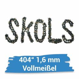 S&auml;gekette .404" 1,6 mm 62 TG 43 cm f&uuml;r Echo, Homelite (Vergl.Nr:59AC062E, 27P062E)