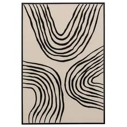 Leinwandbild KARE DESIGN "Leinwandbild Allegro Shades", beige (farbe bild(er): natur, schwarz), B:73cm H:113cm T:4,3cm, Bilder, Leinwandbild