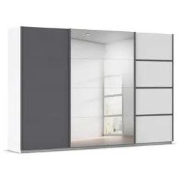 Kleiderschrank Rauch "Schwebet&uuml;renschrank OTTO ́s Choice Garderobe Schrank TOP ANGEBOT Avola", wei&szlig; (alpinwei&szlig;, graumetallic, leisten graumetallic), B:315cm H:229cm T:62cm, Holzwerkstoff, Schr&auml;nke, Kleiderschrank, mit eleganten Zierleisten in Chrom, Schwarz oder Wei&szlig; MADE IN GERMANY