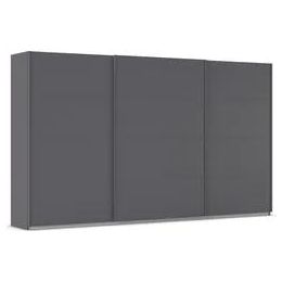 Kleiderschrank Rauch "Schwebet&uuml;renschrank OTTO ́s Choice Garderobe Schrank TOP ANGEBOT Avola", grau (graumetallic, leisten graumetallic), B:360cm H:210cm T:62cm, Holzwerkstoff, Schr&auml;nke, Kleiderschrank, mit eleganten Zierleisten in Chrom, Schwarz oder Wei&szlig; MADE IN GERMANY