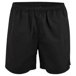 Shorts Cleptomanicx "Shorts Sporty", Herren, Gr. L, EURO-Gr&ouml;&szlig;en, schwarz, 100% Polyester, unifarben, kurz, Hosen Shorts, mit lockerem Schnitt