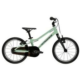 Kinderfahrrad KROSS "KROSS Kinderrad Lightweight Liftie 16" gr&uuml;n" Gr. 20, gr&uuml;n (gr&uuml;n, gr&uuml;n), Fahrr&auml;der, Kinder, 20cm, 16 Zoll (40,64cm) hinten: 16 Zoll (40,64cm)