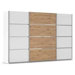 Kleiderschrank Rauch "Schwebet&uuml;renschrank OTTO ́s Choice Garderobe Schrank TOP ANGEBOT Avola", wei&szlig; (alpinwei&szlig;, eiche artisan, leisten chrom), B:315cm H:210cm T:62cm, Holzwerkstoff, Schr&auml;nke, Kleiderschrank, mit eleganten Zierleisten in Chrom, Schwarz oder Wei&szlig; MADE IN GERMANY