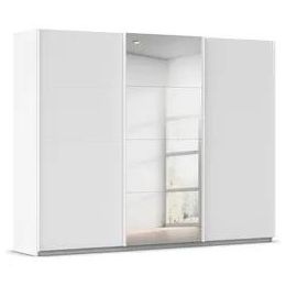 Kleiderschrank Rauch "Schwebet&uuml;renschrank OTTO ́s Choice Garderobe Schrank TOP ANGEBOT Avola", wei&szlig; (alpinwei&szlig;, leisten wei&szlig;), B:271cm H:229cm T:62cm, Holzwerkstoff, Schr&auml;nke, Kleiderschrank, mit eleganten Zierleisten in Chrom, Schwarz oder Wei&szlig; MADE IN GERMANY, Topseller