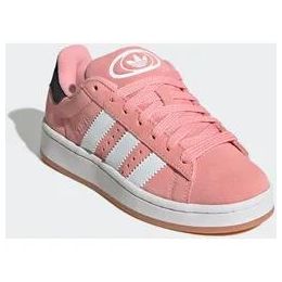 Sneaker Adidas ORIGINALS "CAMPUS 00S", M&auml;dchen, Gr. 35,5, wei&szlig; (semi pink spark, cloud wei&szlig;, gum 2), Leder, Synthetik, Schuhe Sneaker, f&uuml;r Kinder und Jugendliche, mit Gummilaufsohle, mit Schn&uuml;rung