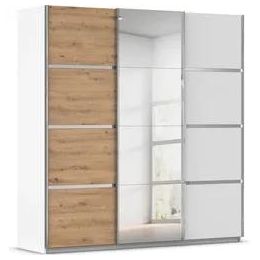 Kleiderschrank Rauch "Schwebet&uuml;renschrank OTTO ́s Choice Garderobe Schrank TOP ANGEBOT Avola", wei&szlig; (alpinwei&szlig;, eiche artisan, leisten chrom), B:203cm H:210cm T:62cm, Holzwerkstoff, Schr&auml;nke, Kleiderschrank, mit eleganten Zierleisten in Chrom, Schwarz oder Wei&szlig; MADE IN GERMANY, Topseller