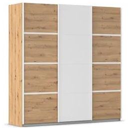 Kleiderschrank Rauch "Schwebet&uuml;renschrank OTTO ́s Choice Garderobe Schrank TOP ANGEBOT Avola", wei&szlig; (eiche artisan, alpinwei&szlig;, leisten wei&szlig;), B:203cm H:229cm T:62cm, Holzwerkstoff, Schr&auml;nke, Kleiderschrank, mit eleganten Zierleisten in Chrom, Schwarz oder Wei&szlig; MADE IN GERMANY