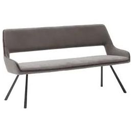 Sitzbank MCA furniture "Bayonne", braun (capuccino, schlamm, anthrazit), B:155cm H:50cm T:50cm, Polyester, Sitzb&auml;nke, Sitzbank, bis 280 kg belastbar, Sitzh&ouml;he 50 cm, wahlweise 155 cm-175 cm breite