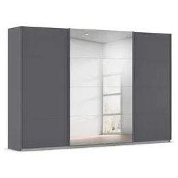 Kleiderschrank Rauch "Schwebet&uuml;renschrank OTTO ́s Choice Garderobe Schrank TOP ANGEBOT Avola", grau (graumetallic, leisten graumetallic), B:315cm H:229cm T:62cm, Holzwerkstoff, Schr&auml;nke, Kleiderschrank, mit eleganten Zierleisten in Chrom, Schwarz oder Wei&szlig; MADE IN GERMANY, Topseller