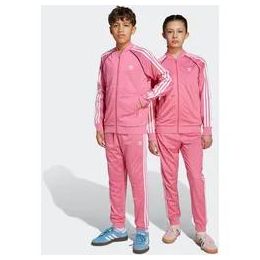 Trainingsjacke Adidas ORIGINALS "ADICOLOR SST KIDS ORIGINALS", M&auml;dchen, Gr. 164, pink (pink fusion), Obermaterial: 100% Polyester, Jacken Trainingsjacke, Superstar