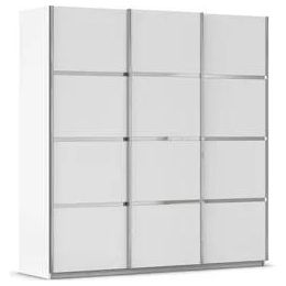 Kleiderschrank Rauch "Schwebet&uuml;renschrank OTTO ́s Choice Garderobe Schrank TOP ANGEBOT Avola", wei&szlig; (alpinwei&szlig;, leisten chrom), B:203cm H:210cm T:62cm, Holzwerkstoff, Schr&auml;nke, Kleiderschrank, mit eleganten Zierleisten in Chrom, Schwarz oder Wei&szlig; MADE IN GERMANY